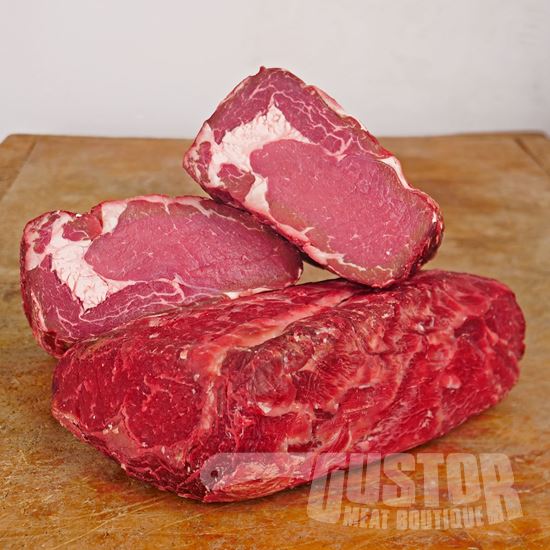 Black Angus semi-dry-aged. GUSTOR Meat Boutique